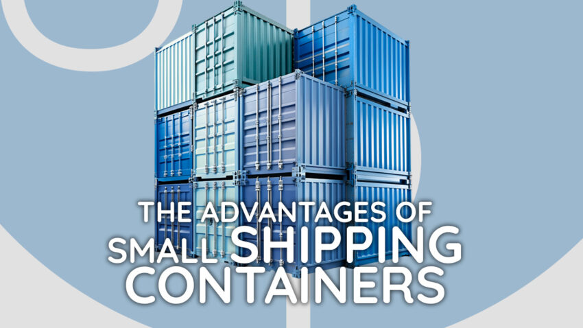 How small shipping containers benefit the container shipping sector