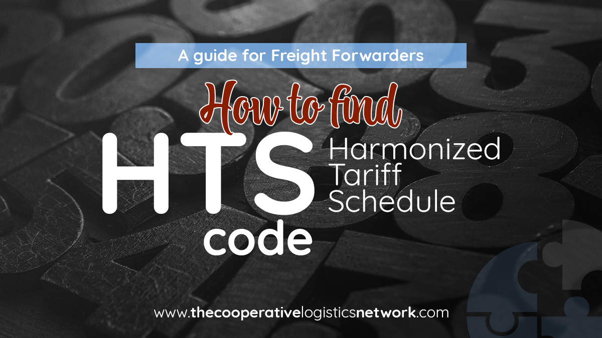 A guide to finding HTS code