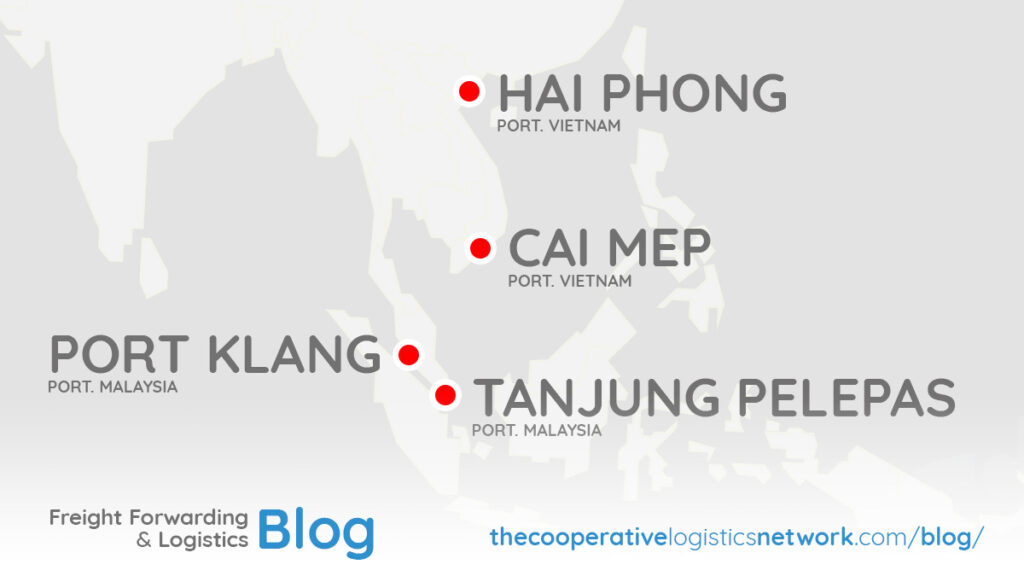 Emerging logistics hubs in Southeast Asia