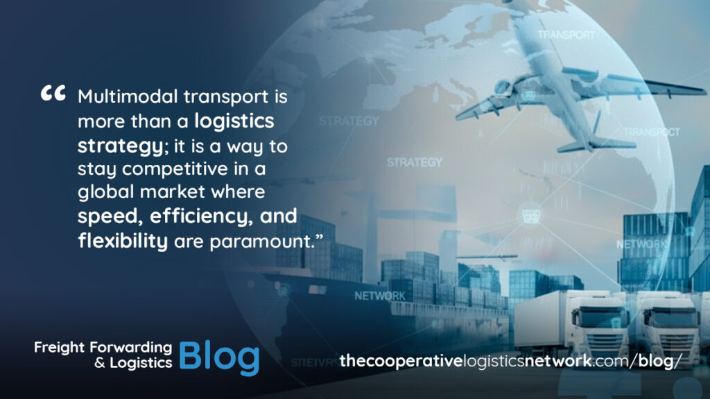 Top multimodal routes in the logistics industry